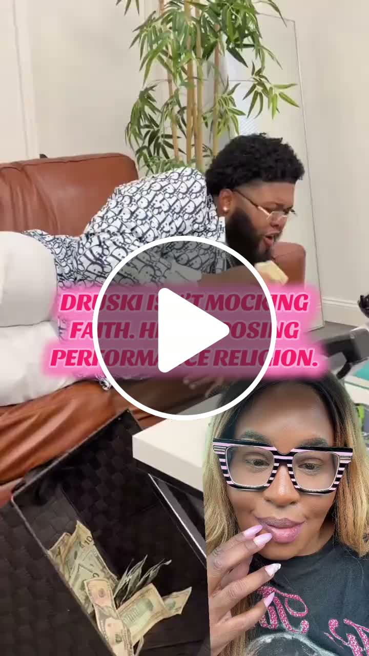 Me trying to like it, but my face said ‘Druski would roast this ...