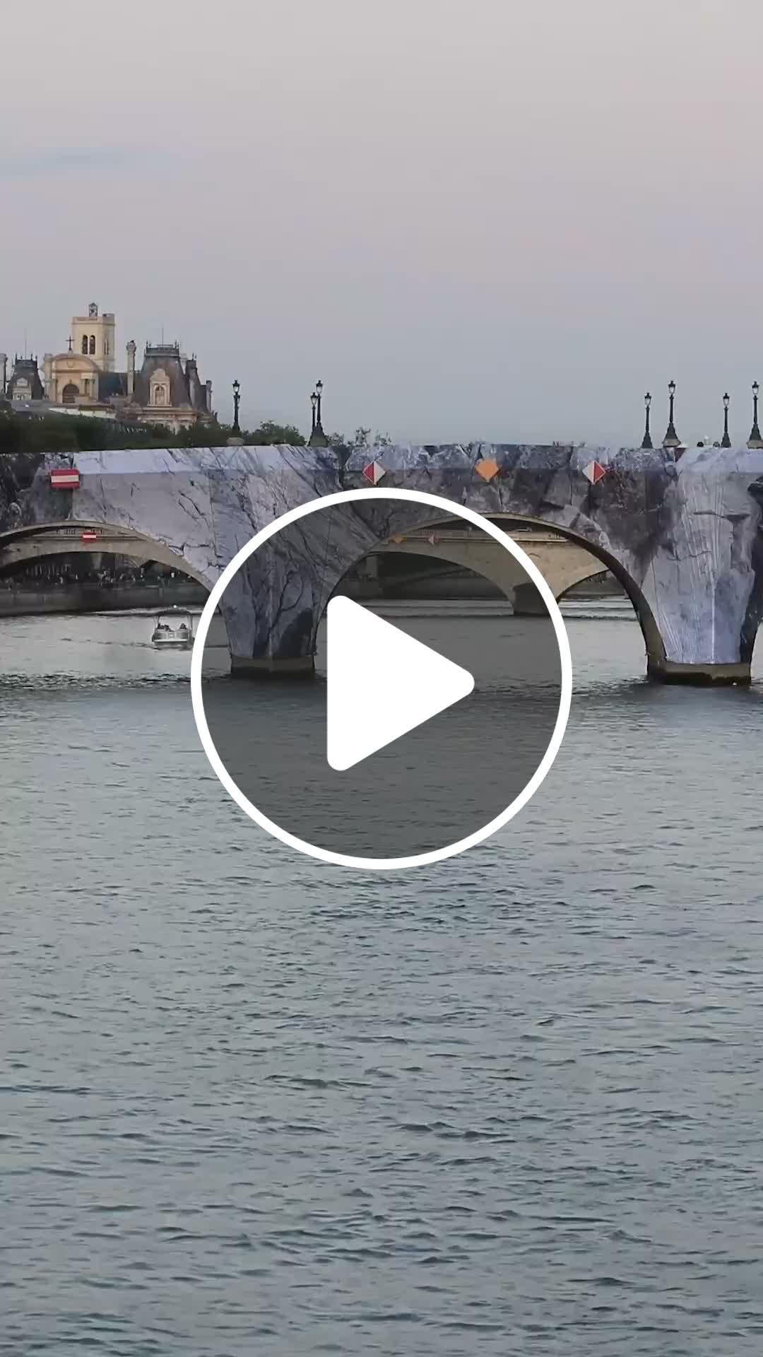 Paris bridge becomes 'cave' - NewsBreak