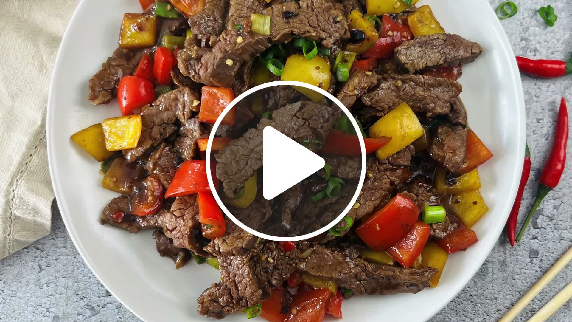 Hunan-Style Beef Stir-Fry Recipe - NewsBreak