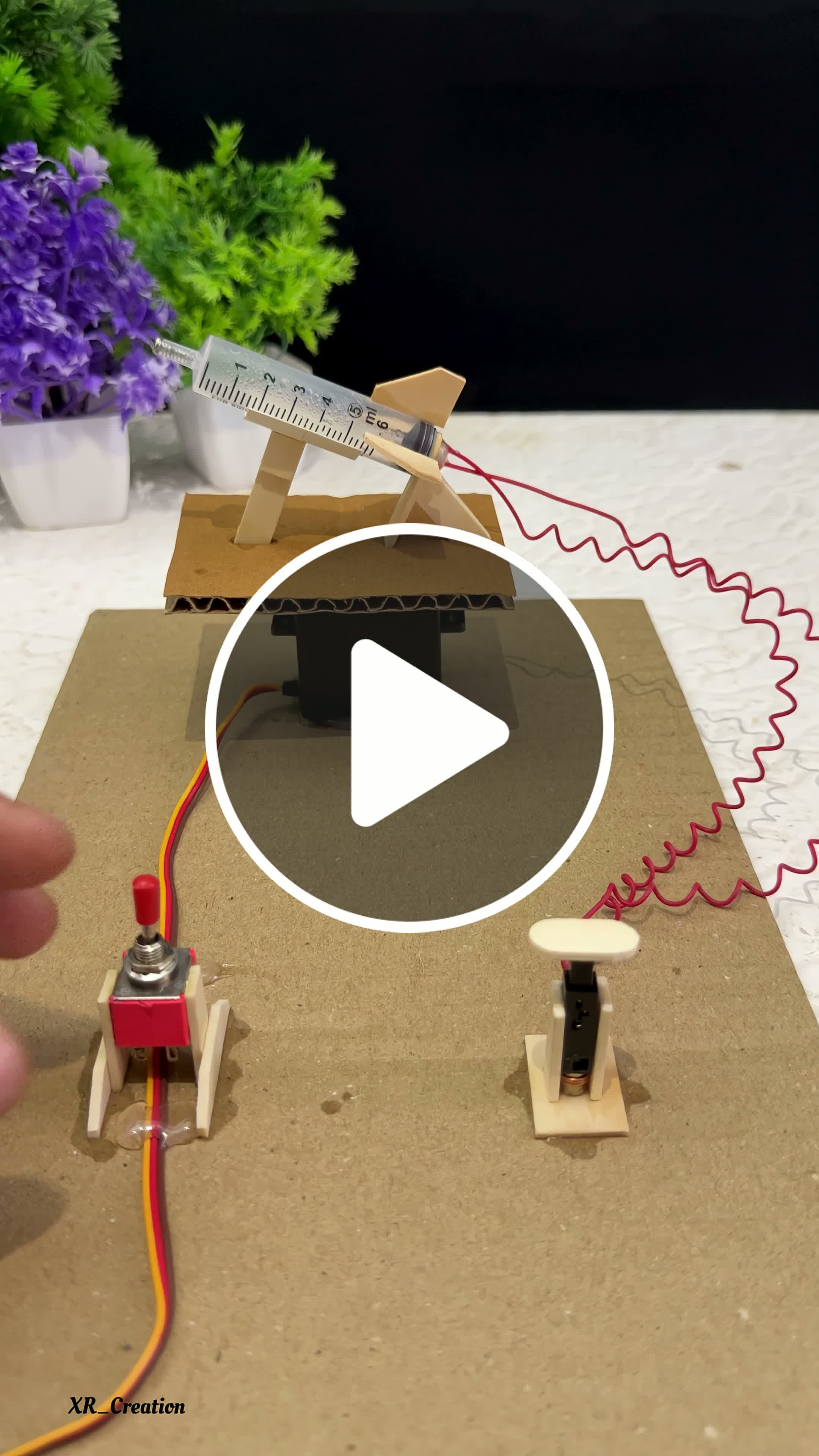 Real Working mini Missile Launcher🚀 DIY machine that Really Work!🔥 ...