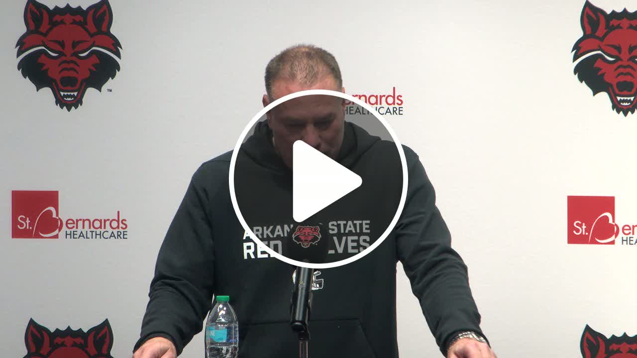 Red Wolves Raw: Head Coach Butch Jones talks after Louisiana loss ...