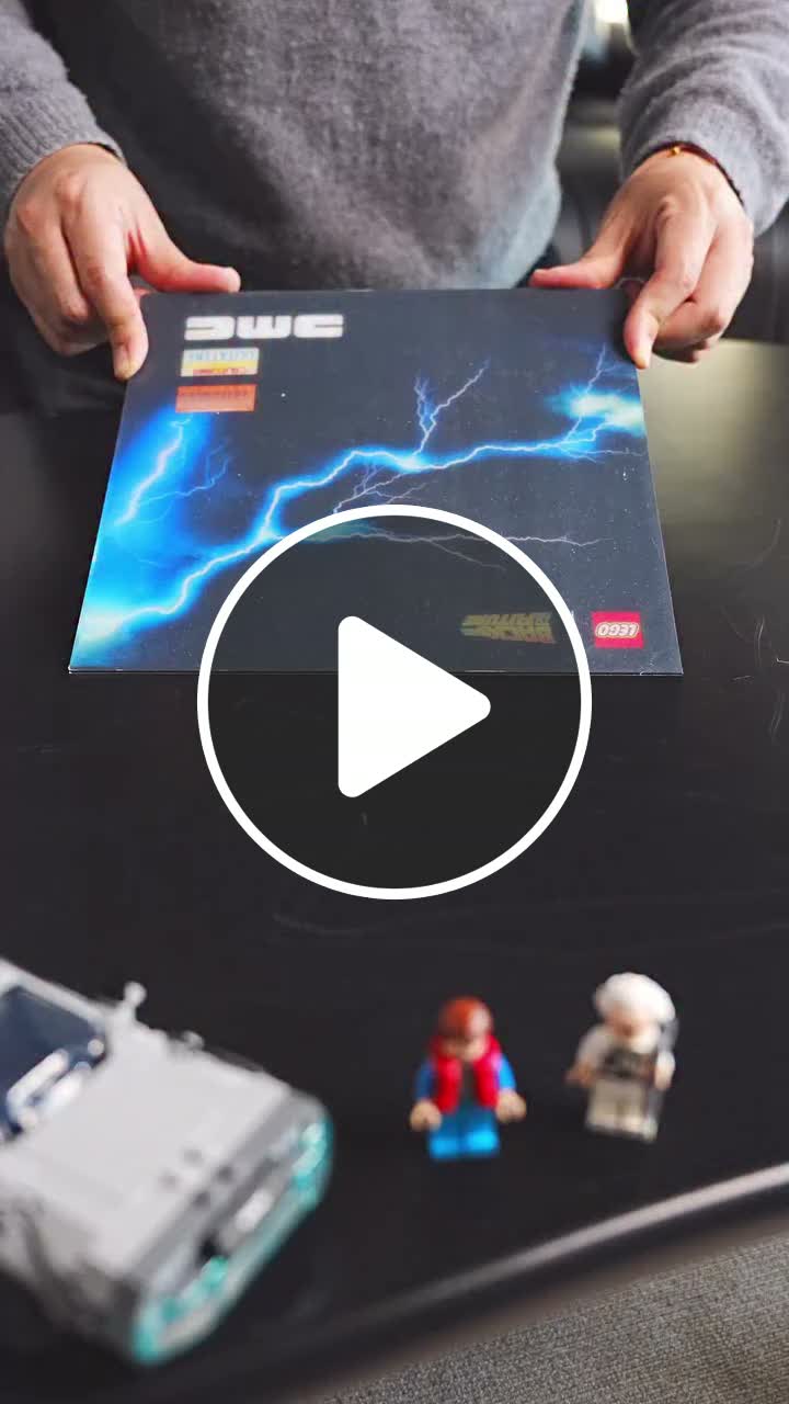 Lego x Back To The Future Display Box - NewsBreak