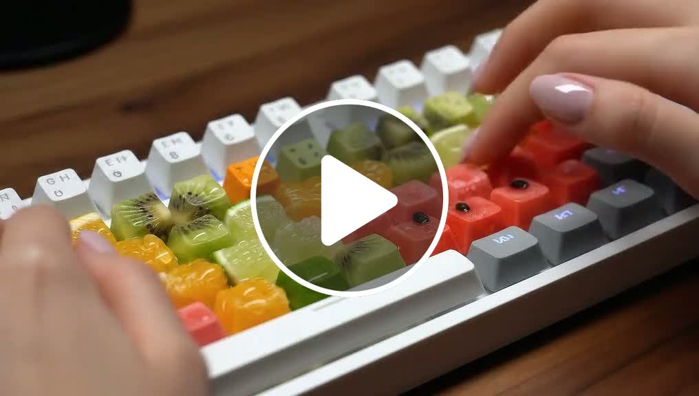 Typing on different types of keyboards asmr asmrai ai fyp satisfying ...