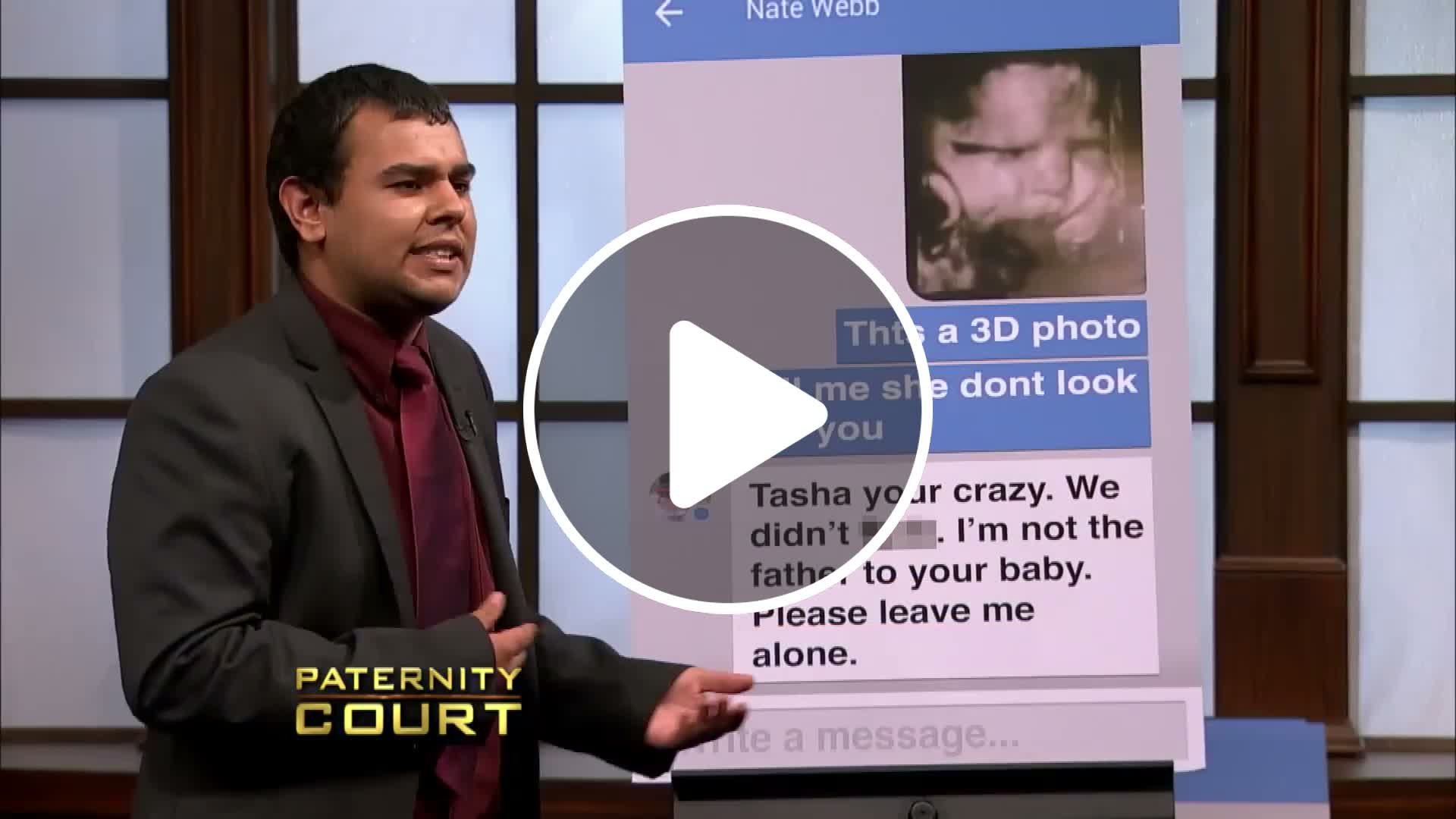 Man Claims They Were Never Intimate (Full Episode) Paternity Court ...