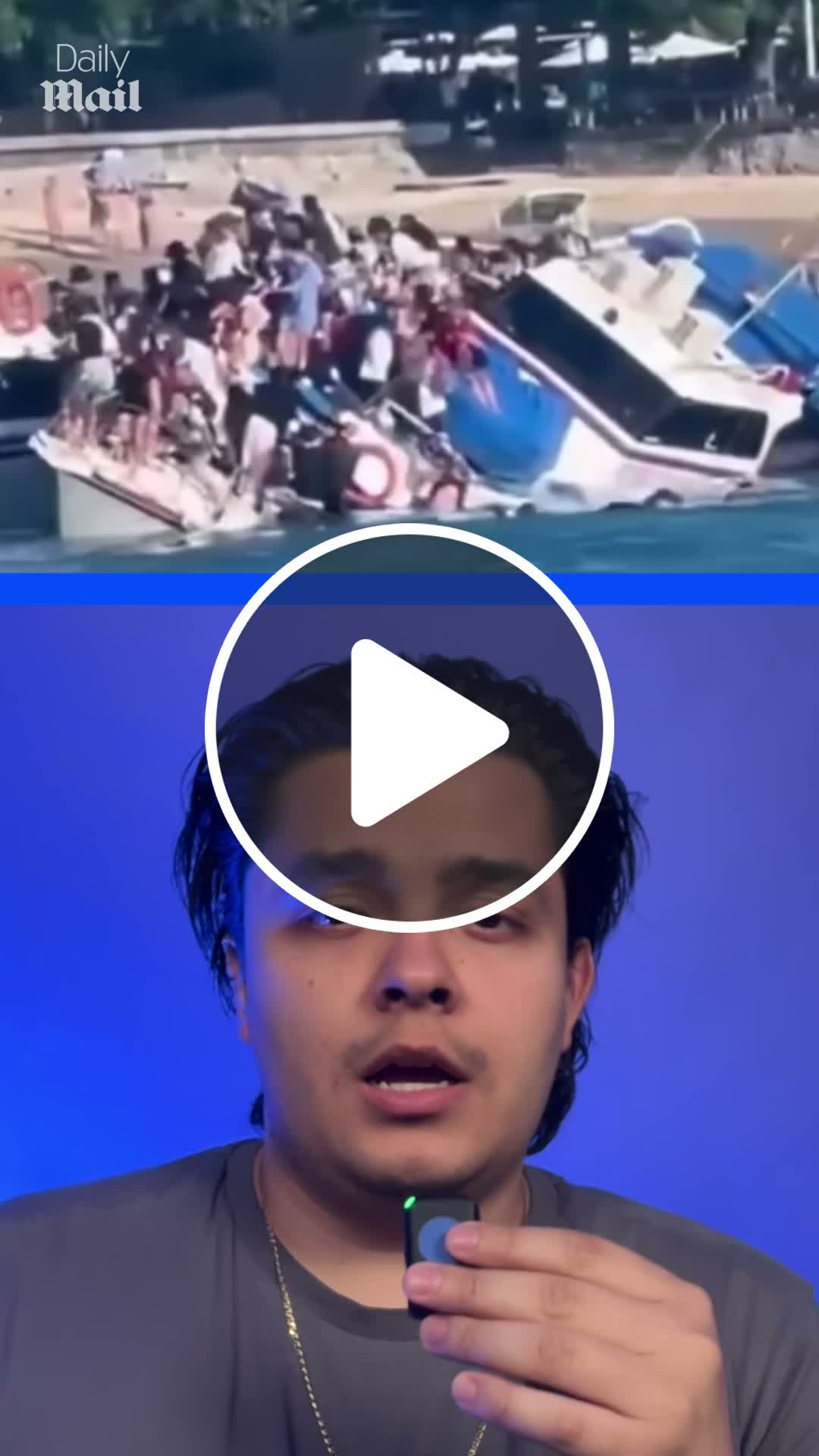 Terrifying moments as Bali boat capsizes - NewsBreak