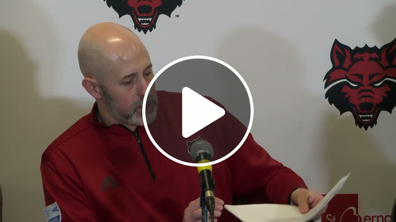 Red Wolves Raw: Ryan Pannone, Christian Harmon, Jalen Hampton after Old ...