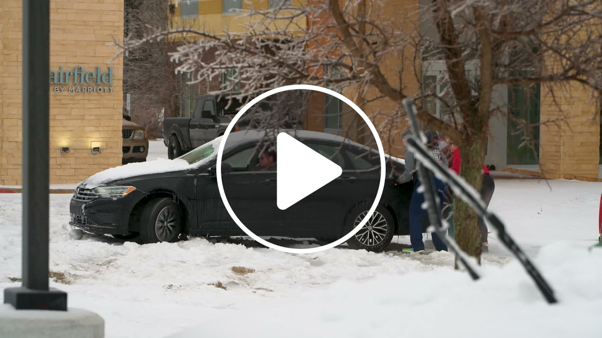 Ice, sleet cause dangerous conditions in North Texas - NewsBreak