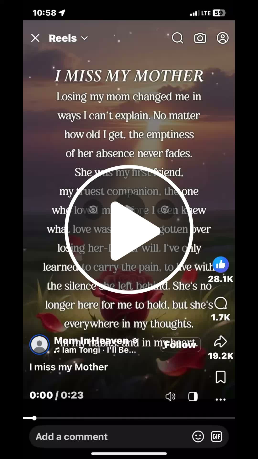 Missing my mom - NewsBreak