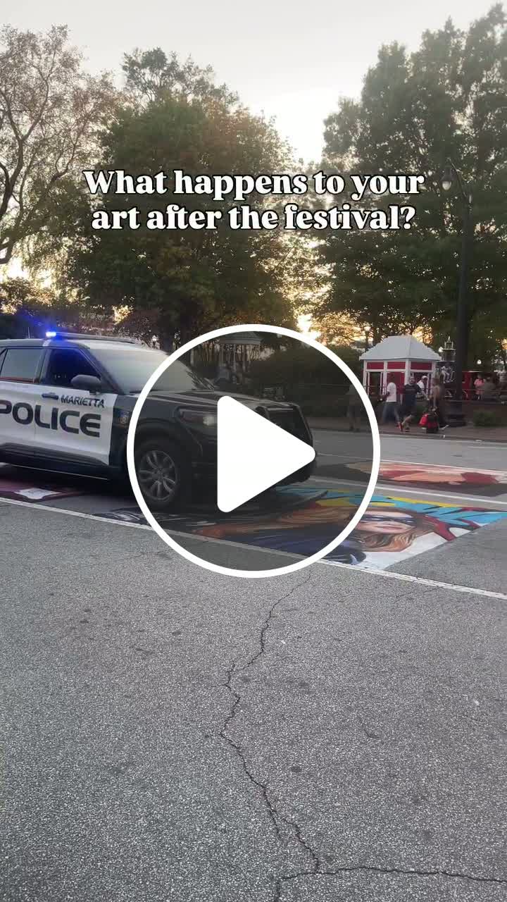 What happens to your art aiter the festival? #CaughtOnCamera# ...