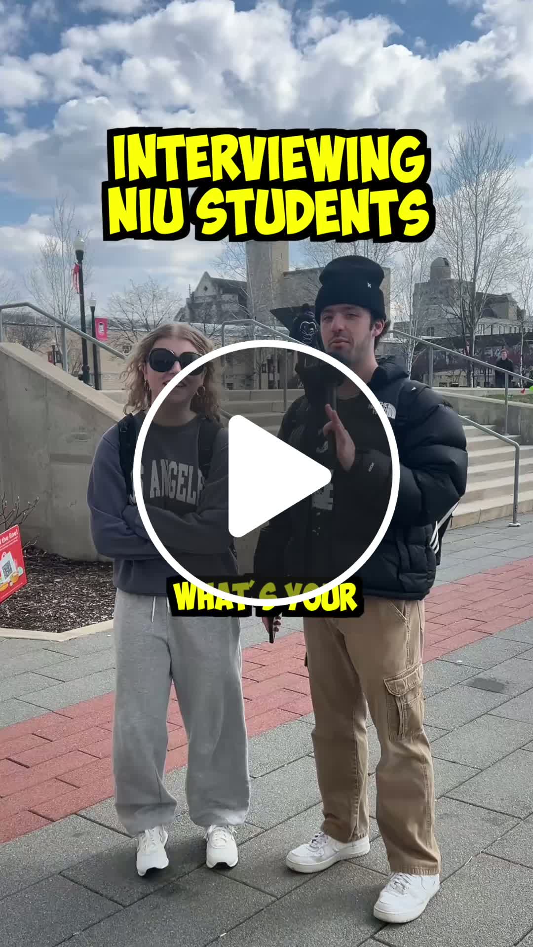 Asking NIU students what their favorite songs are #niu # ...