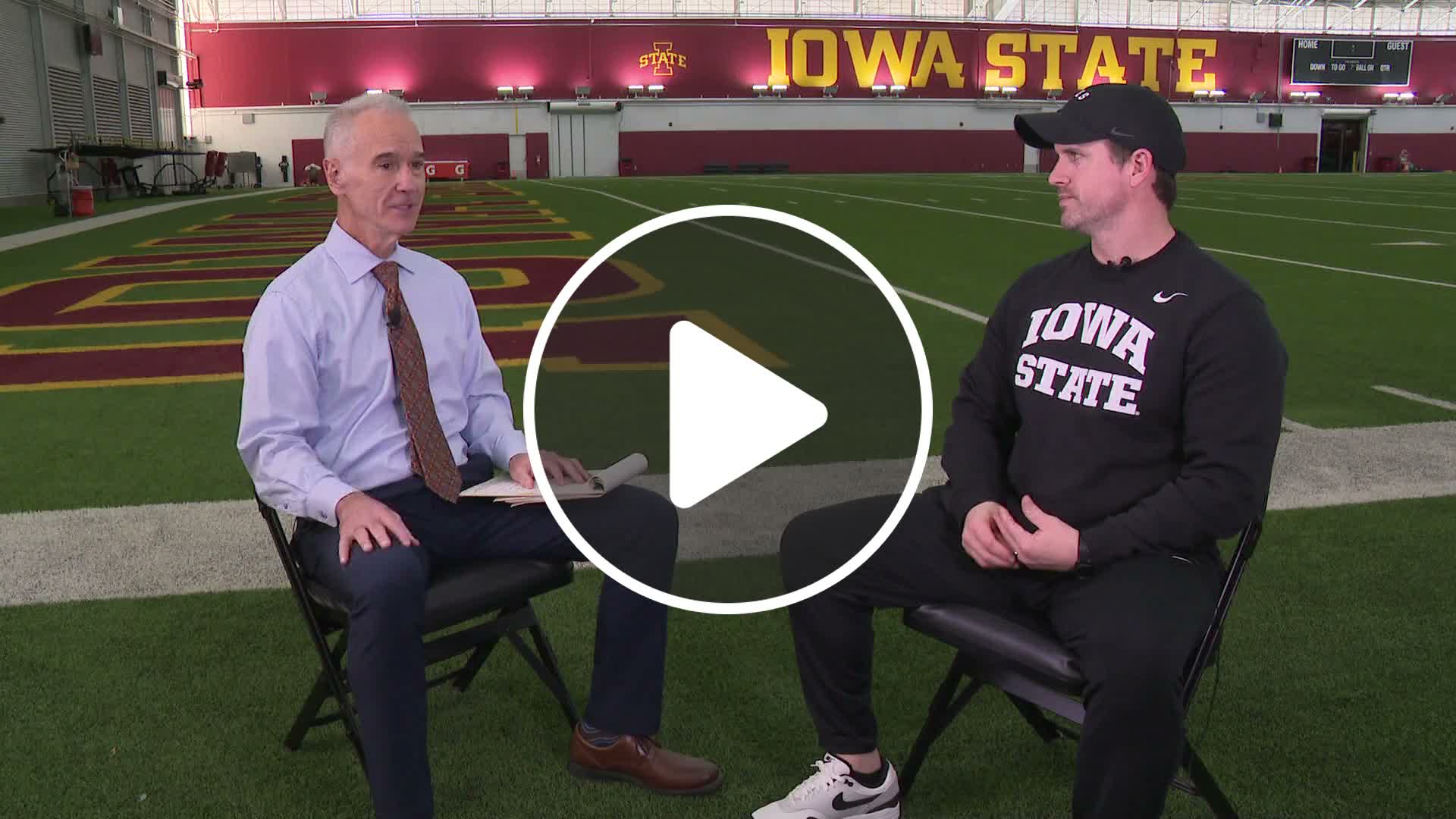 Keith Murphy chats with new ISU Football Head Coach Jimmy Rogers ...