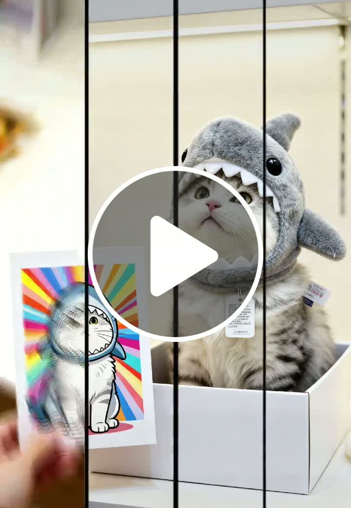 AI-generated. Gogo’s Cute World: Pure Adorableness 🐱 #aianimation#cat# ...