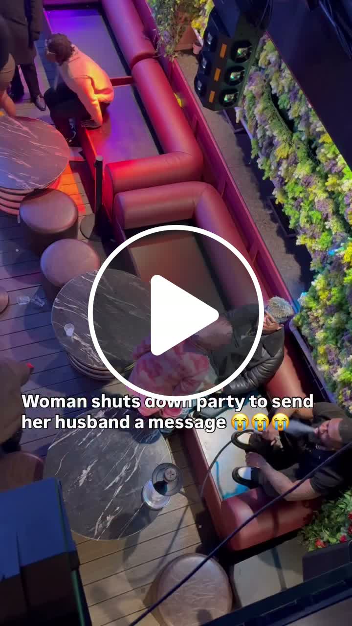 woman shuts down party to send her husband a message 😭😭 - NewsBreak