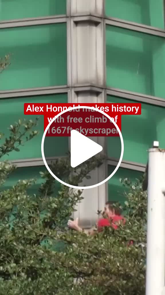 US climber Alex Honnold scaled Taiwan's tallest building Taipei 101 in ...