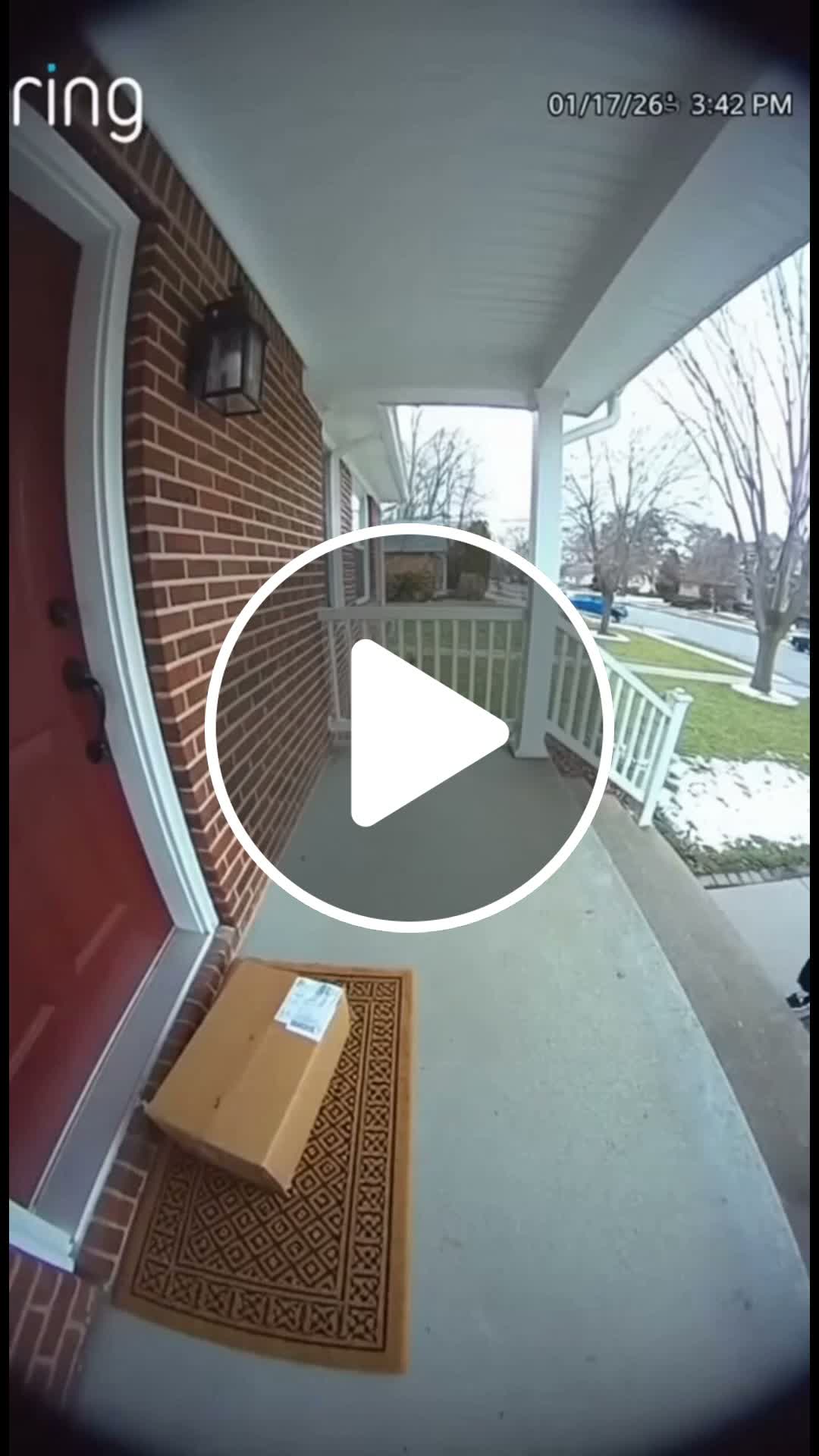 Not Today! Ring Doorbell Camera Craziness #viral #funny - NewsBreak