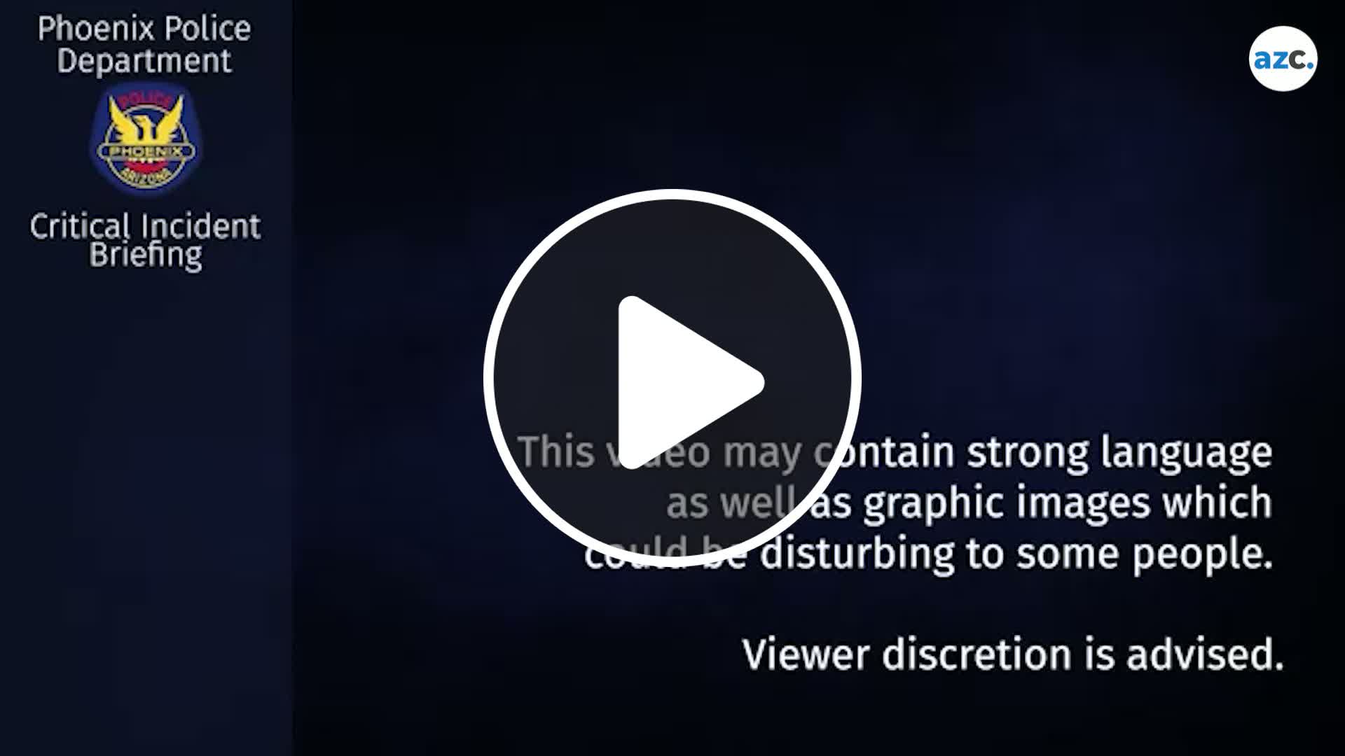 Phoenix police officers shoot man holding baby hostage with machete ...