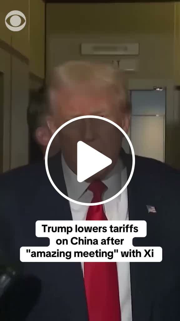 President Trump said Thursday he will cut US tariffs on Chinese goods ...
