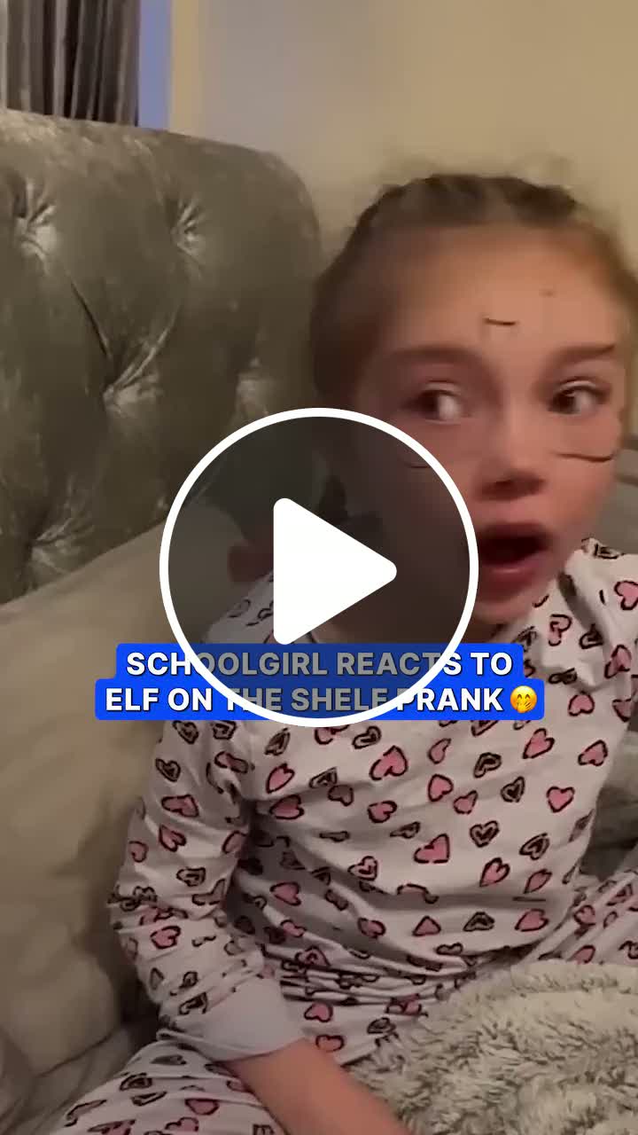Little girl unimpressed with Elf on the Shelf prank - NewsBreak