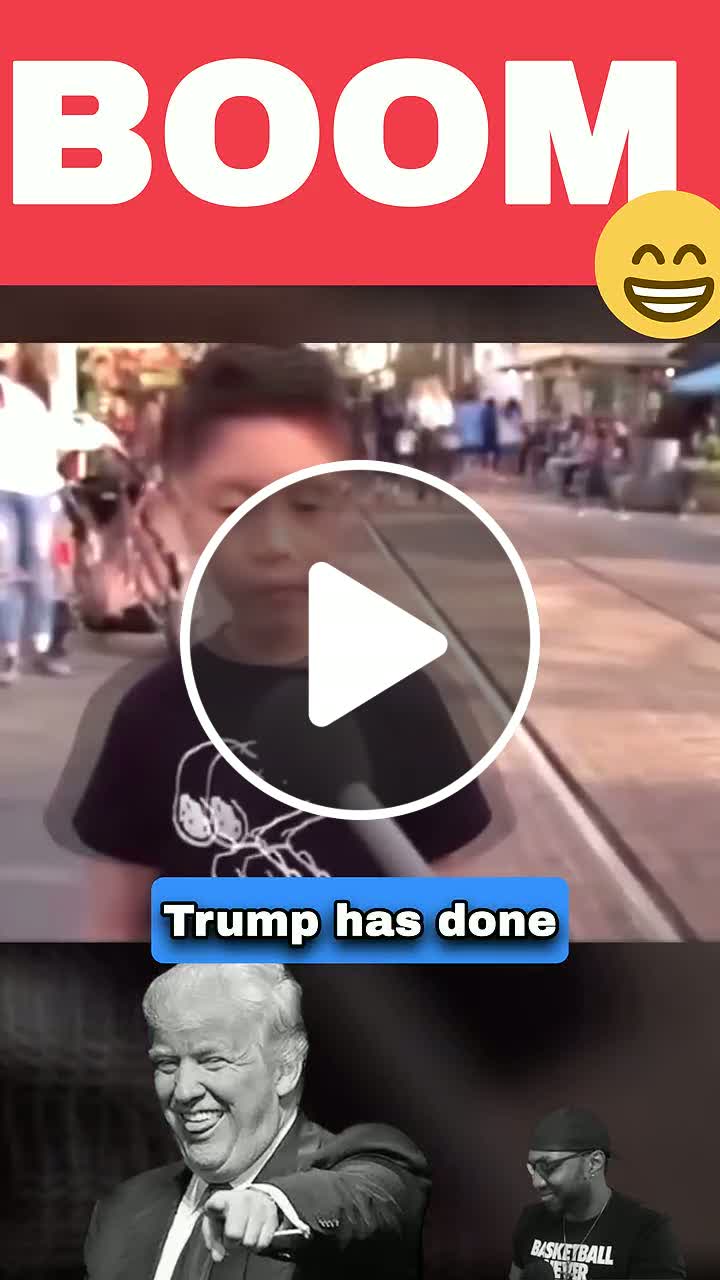Kids do hilarious impression of president Donald Trump - NewsBreak