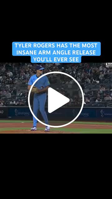 TYLER ROGERS HAS THE MOST INSANE ARM ANGLE RELEASE YOU’LL EVER SEE ...