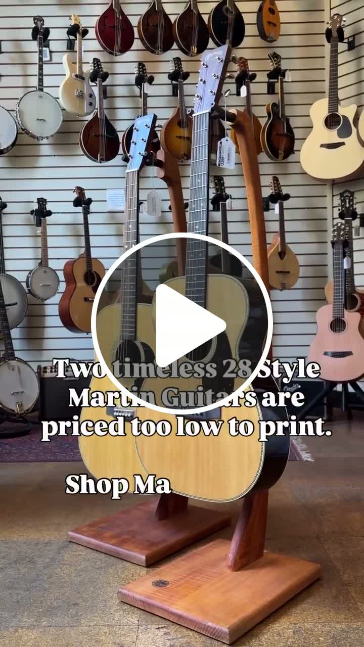Two timeless 28 Style Martin Guitars are priced too low to print.Shop ...