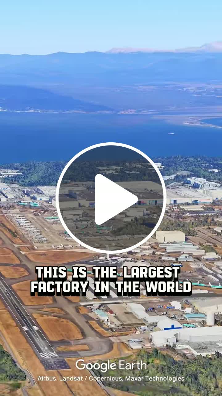 The story of the largest production factory in the world 🇺🇸 #biggest # ...
