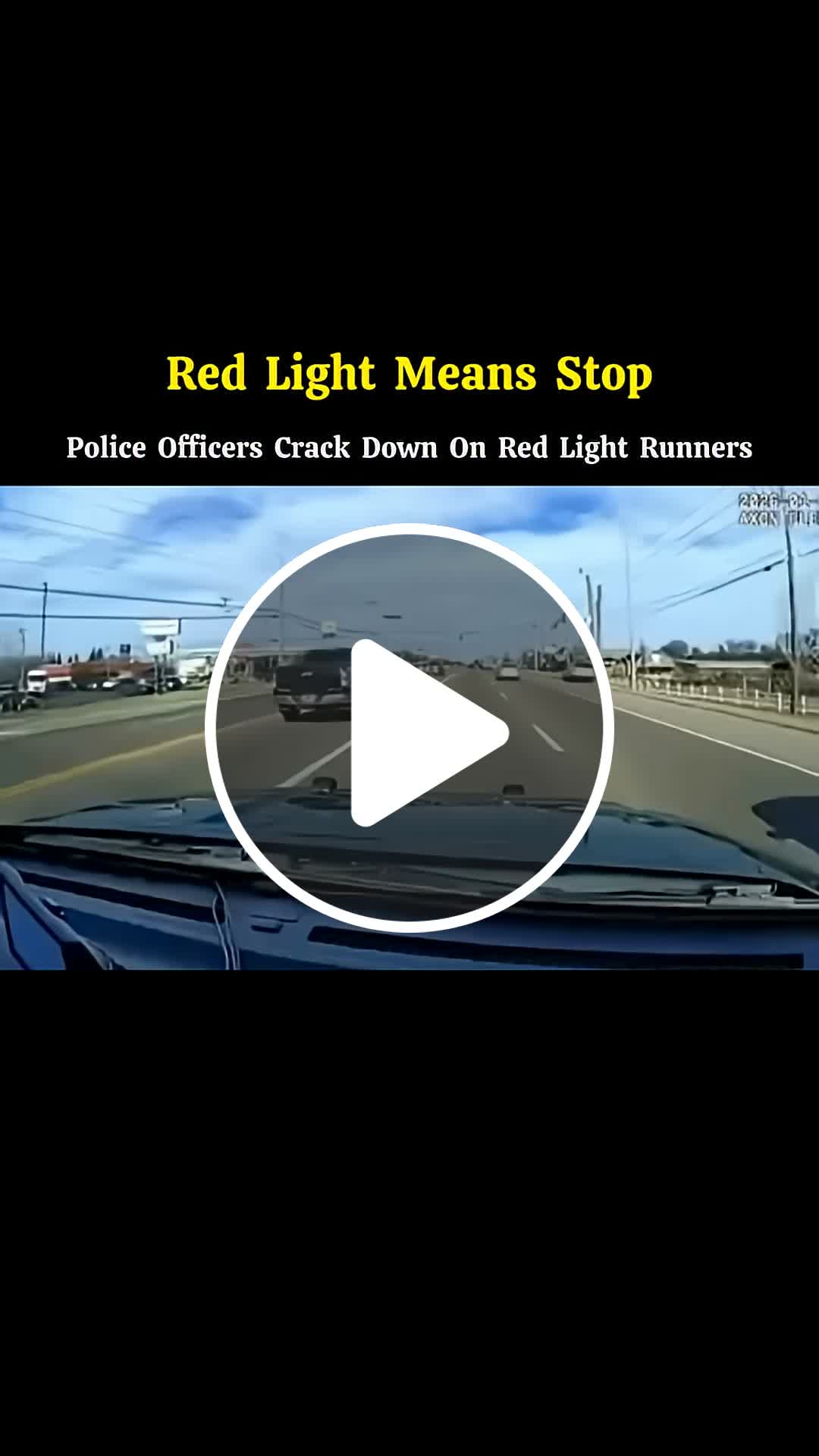 Red light means stop #cops #copwatcher #police #shorts - NewsBreak