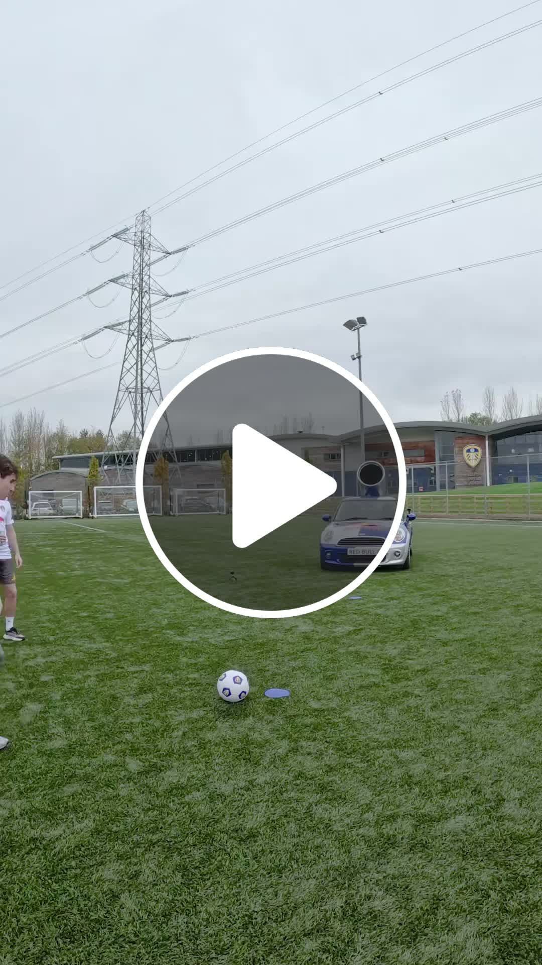 the red bull mini challenge (impossible edition) 👀 #leedsunited # ...