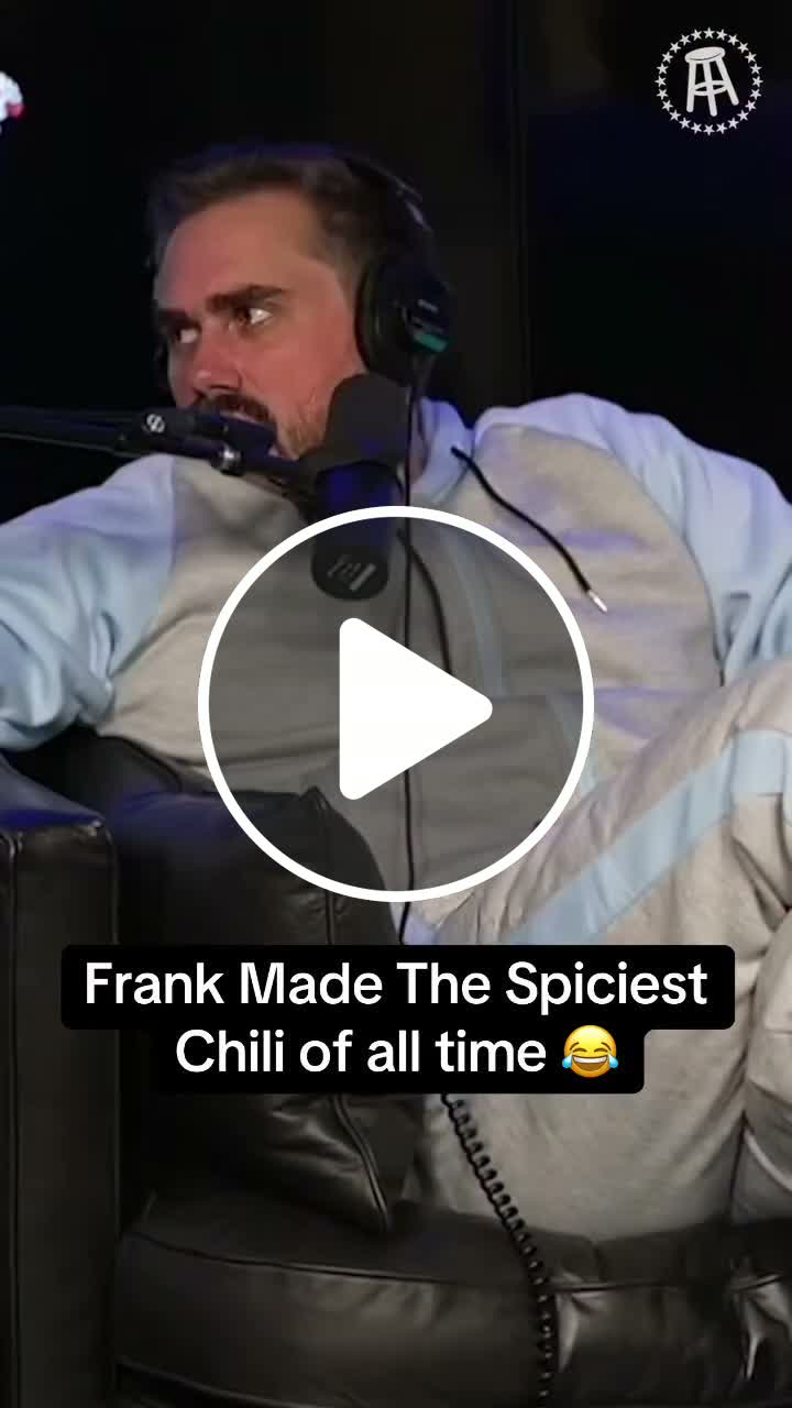Frank loves his chili spicy 😂 @Frank the Tank @The Yak created by ...