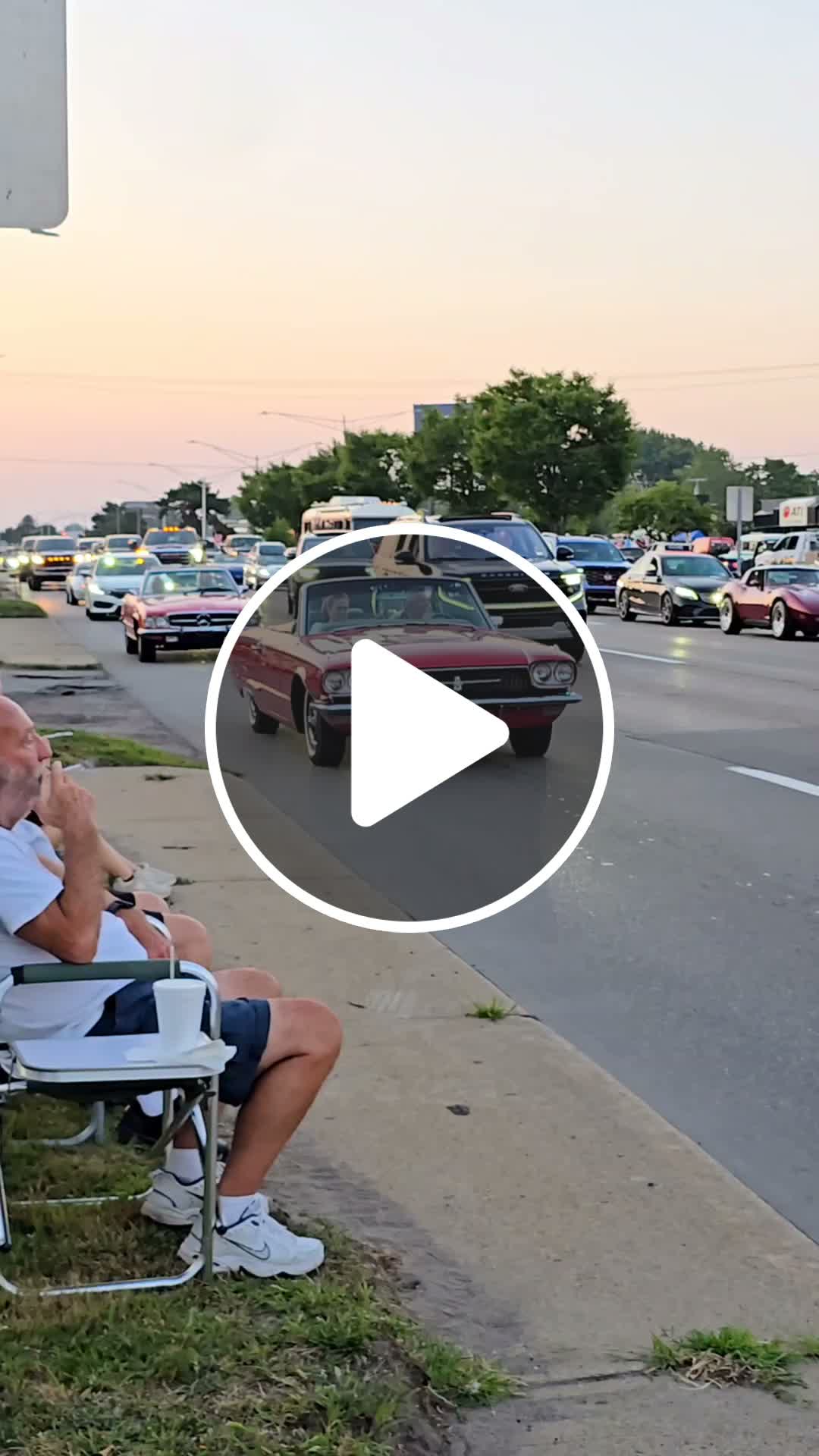 1966 Ford Thunderbird Classic Car Drive By Engine Sound Woodward Dream ...