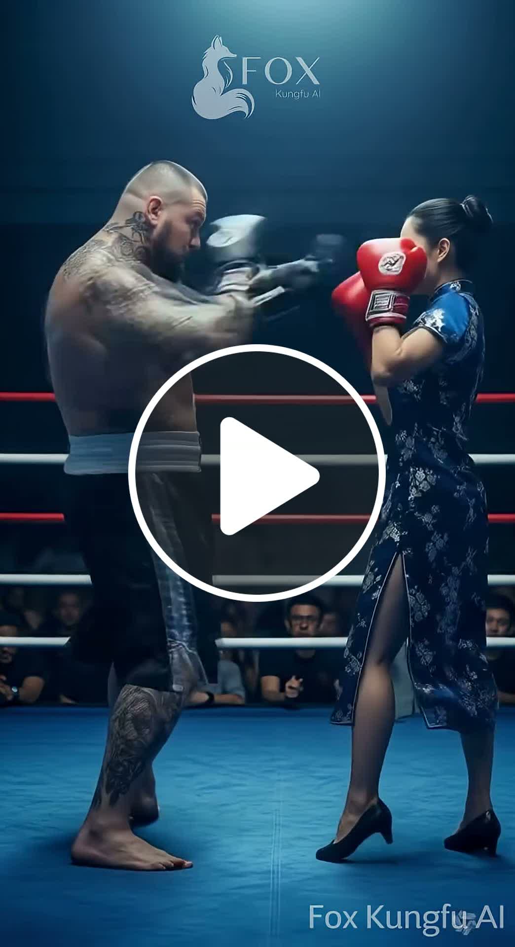 AI-generated Fox Kung Fu knockout stuns fighter! 🦊🥋 #ai#fox#kungfu ...