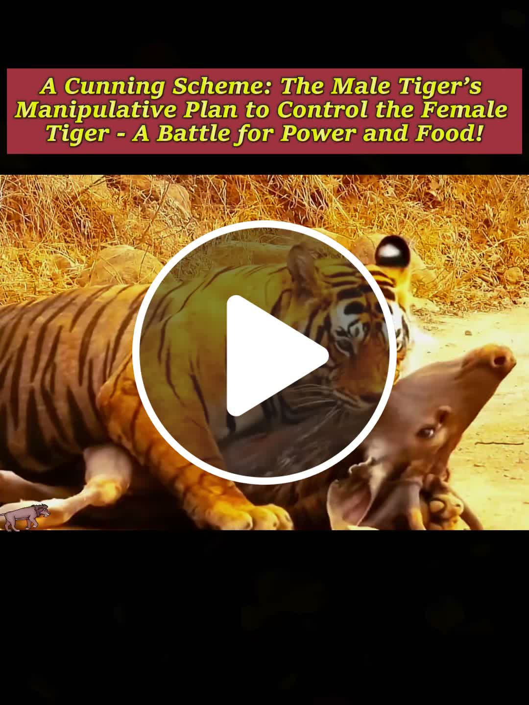 A Cunning Scheme_ The Male Tiger’s Manipulative Plan to Control the F ...