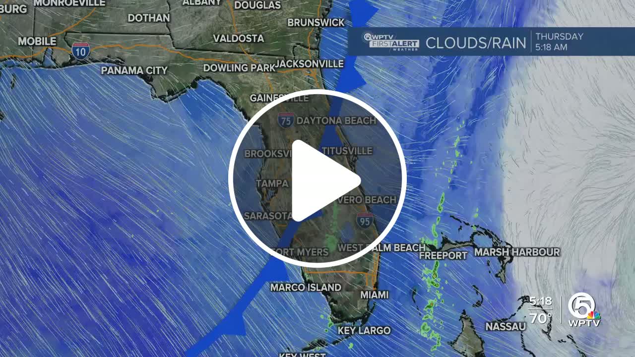 WPTV First Alert Weather forecast, morning of Oct. 30, 2025 - NewsBreak