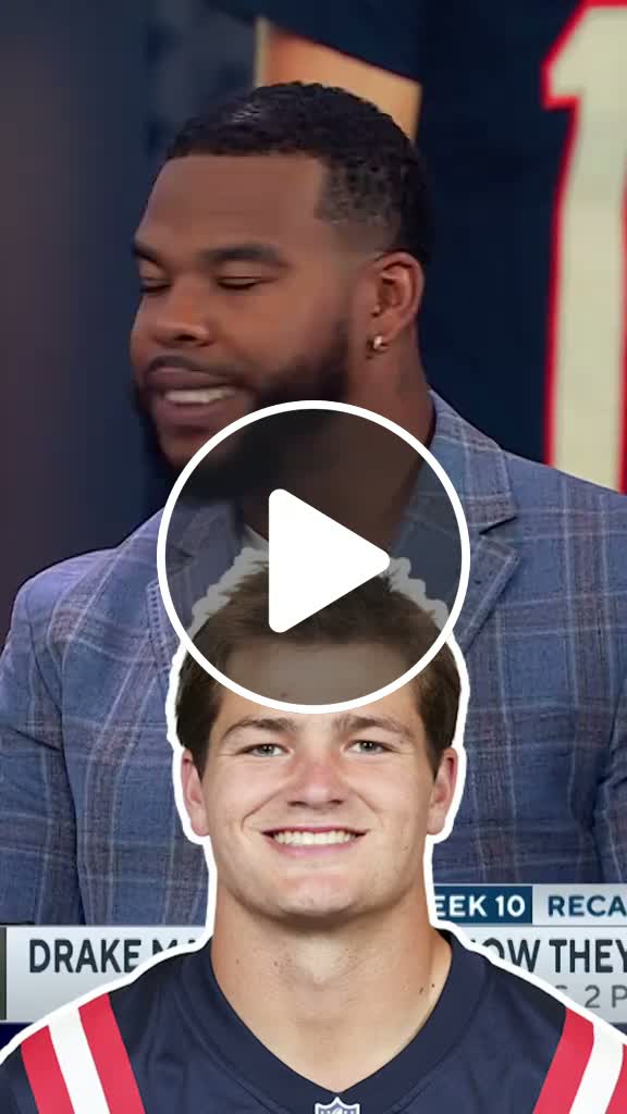 Drake Maye is mature beyond his years. 😤 #fyp #nfl #patriots #drakemaye ...