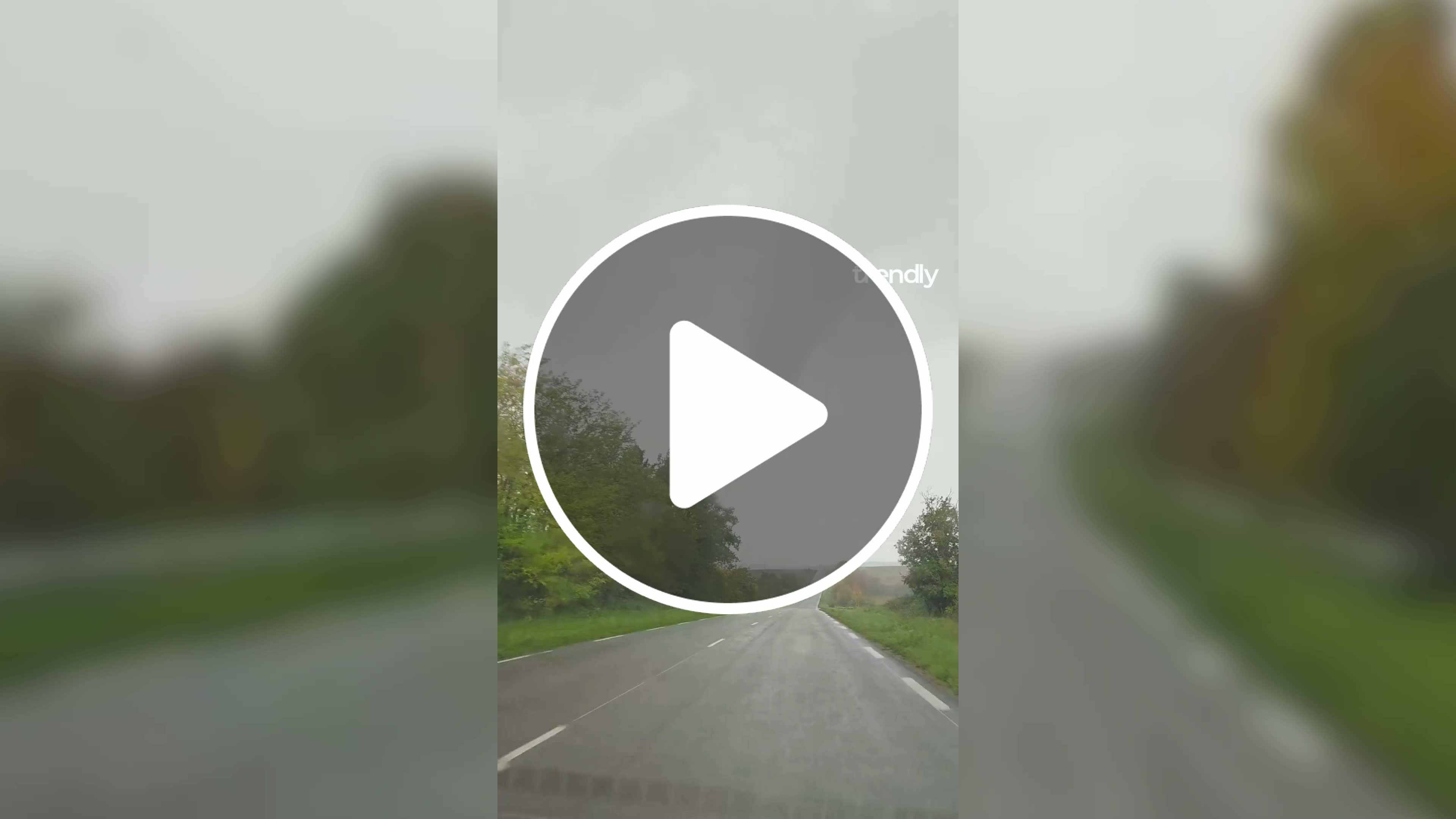 France: Tornado inches closer to touchdown as daring driver records the ...