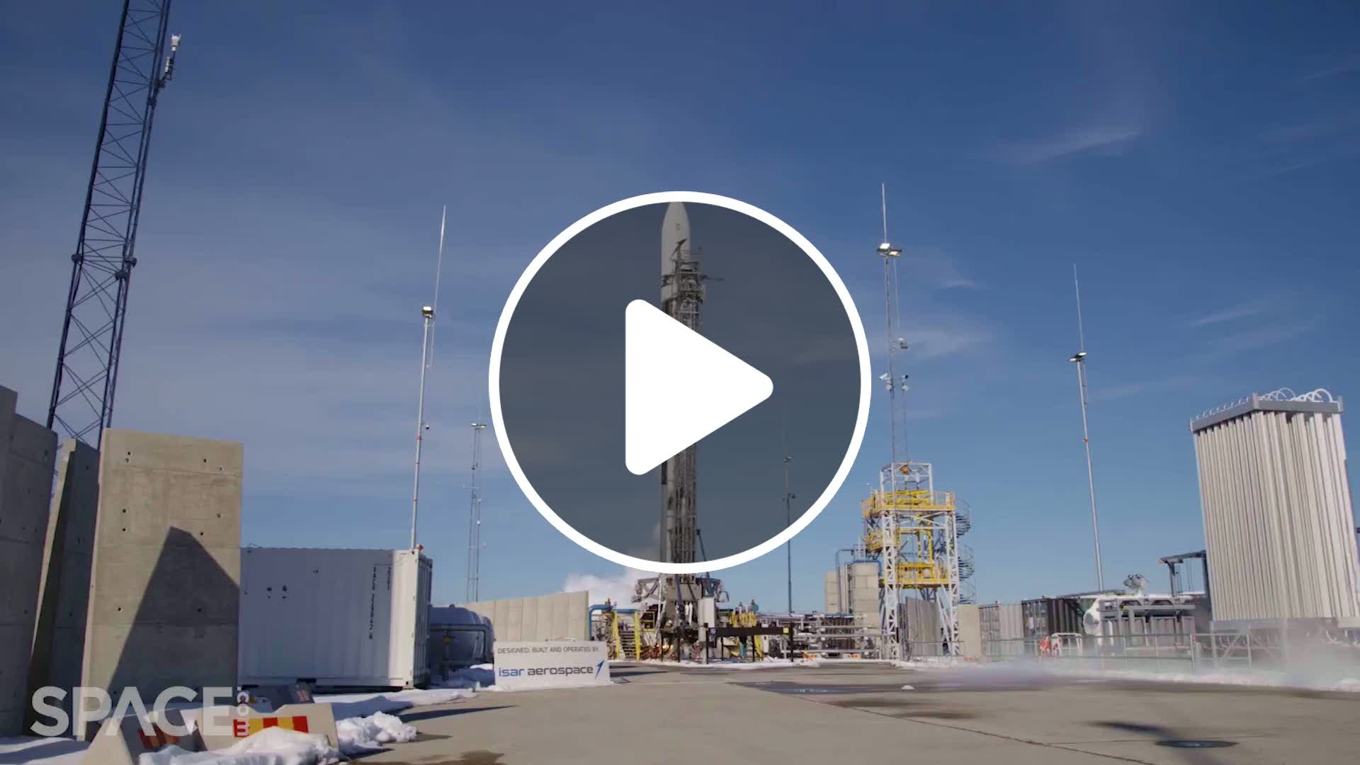 The Moment When Isar Aerospace's 1st Spectrum Rocket As It Crashes And ...