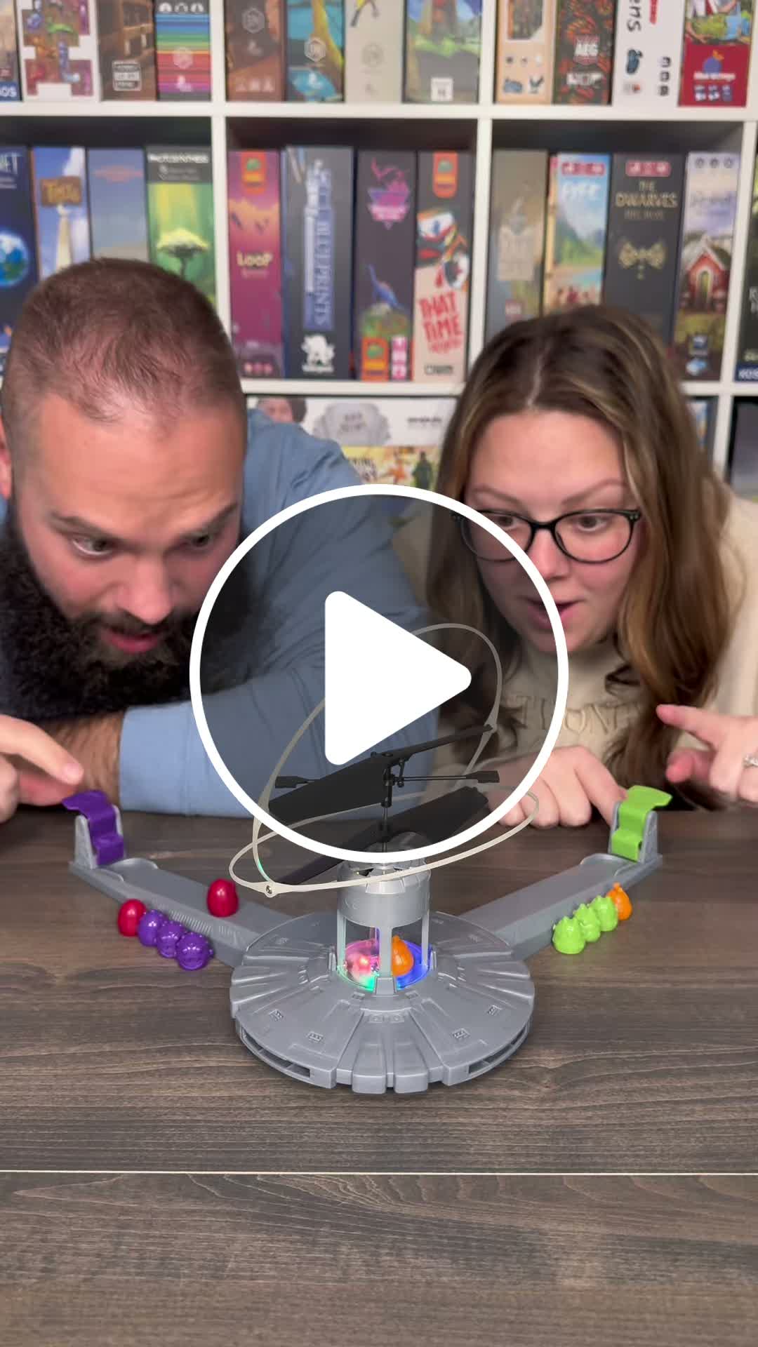 A Board Game With A Flying Drone Boardgames Couple Fun Gamenight