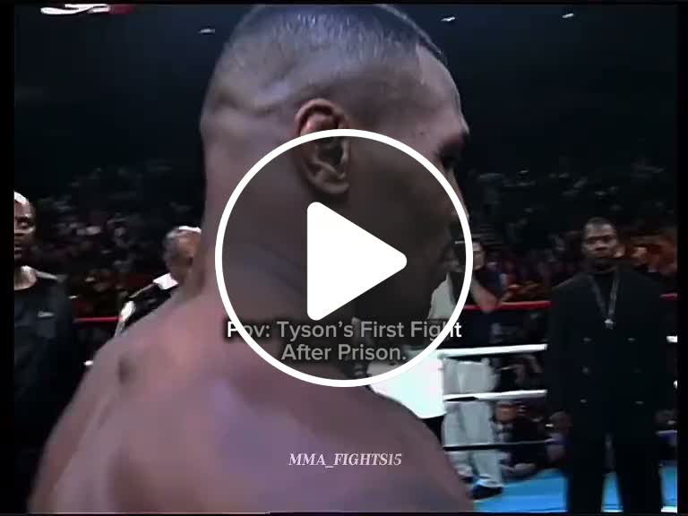Tyson's first fight after coming out of prison - NewsBreak