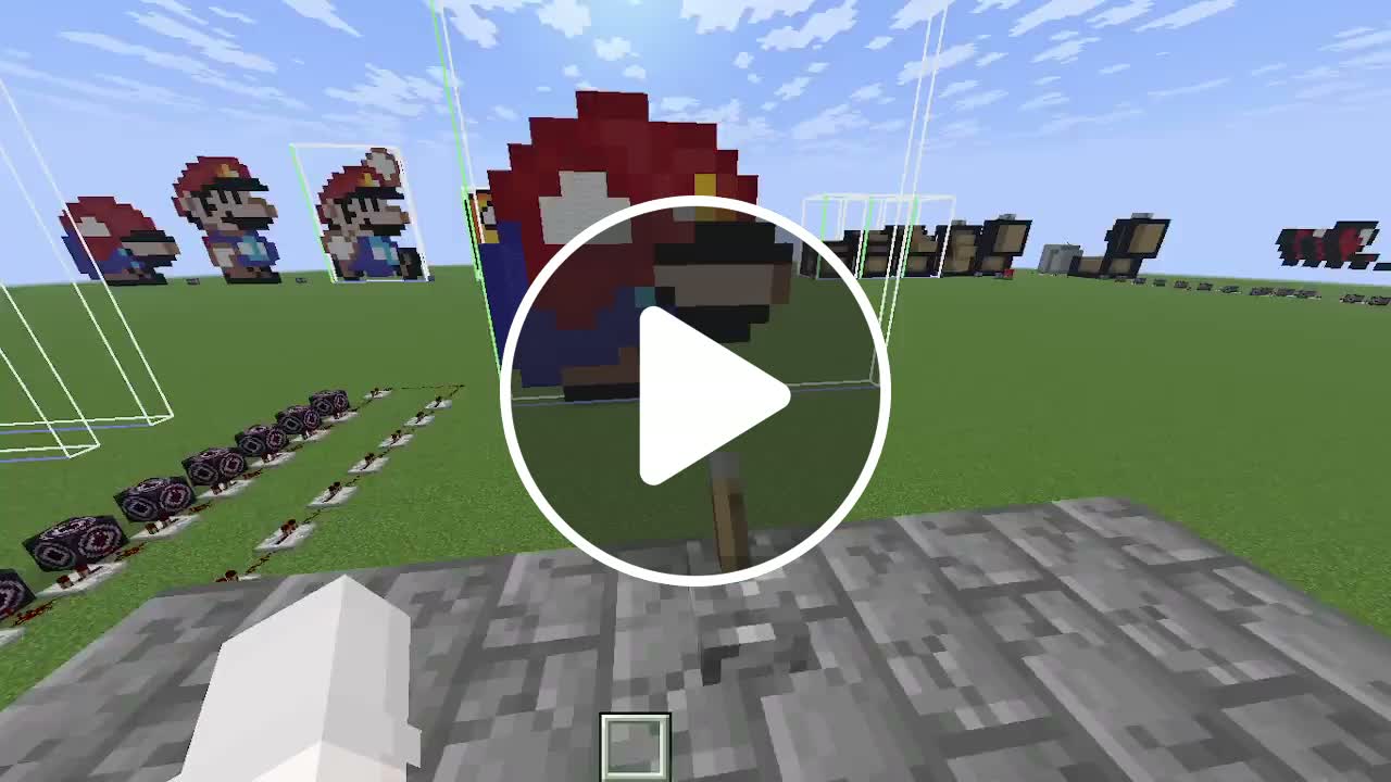 Testing out the strength of different Minecraft building blocks! 🧱 # ...