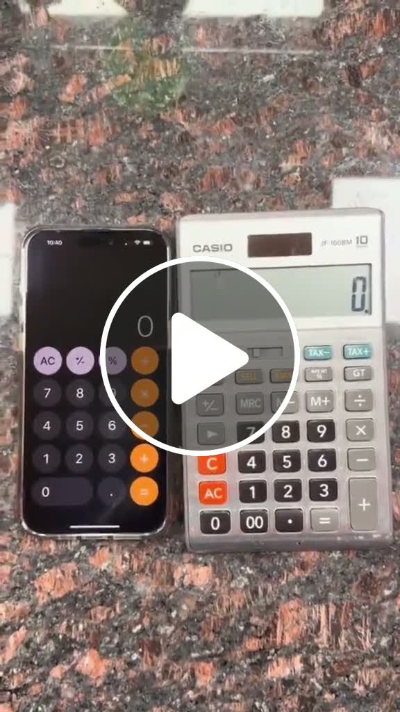 Will Two Calculators Give the Same Answer calculator ScienceExperiment ...