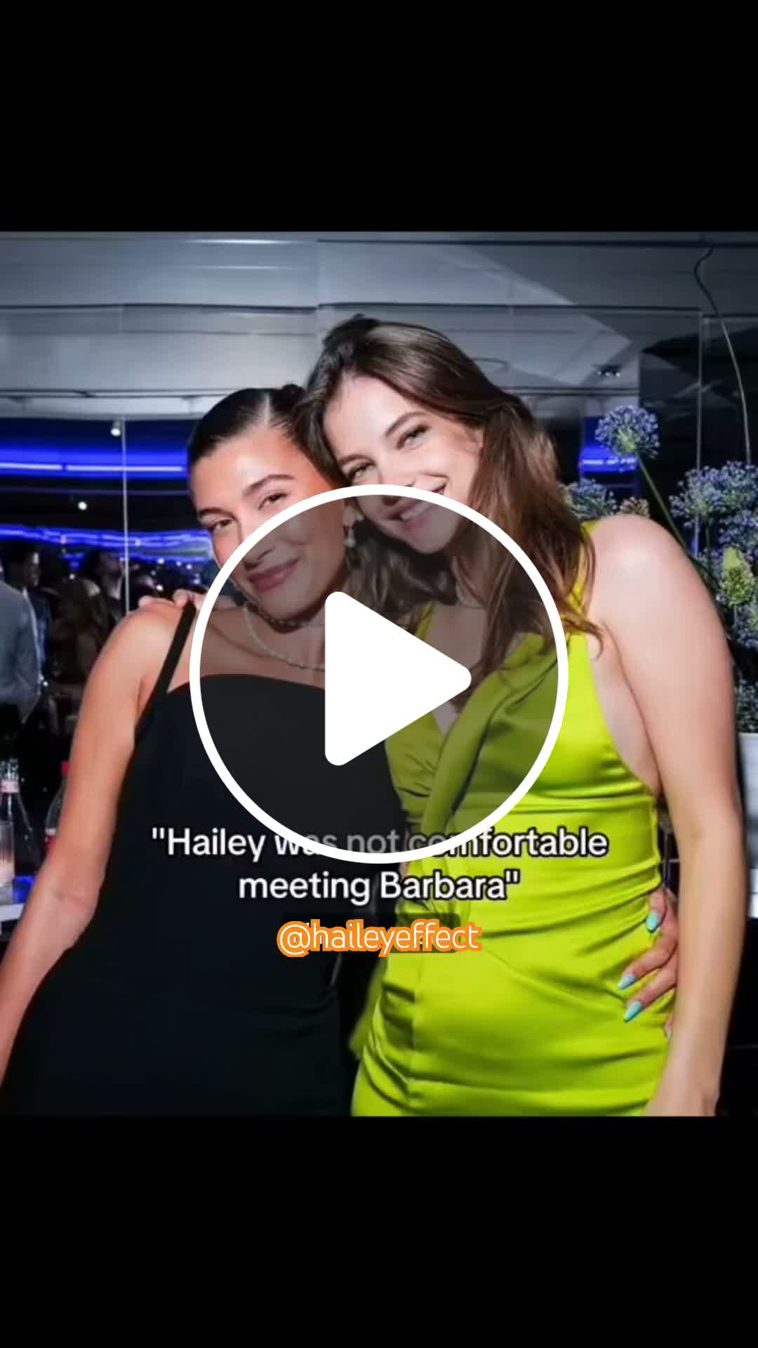 Why Did Hailey Look Uncomfortable Around Barbara? #hailey #justinbieber ...