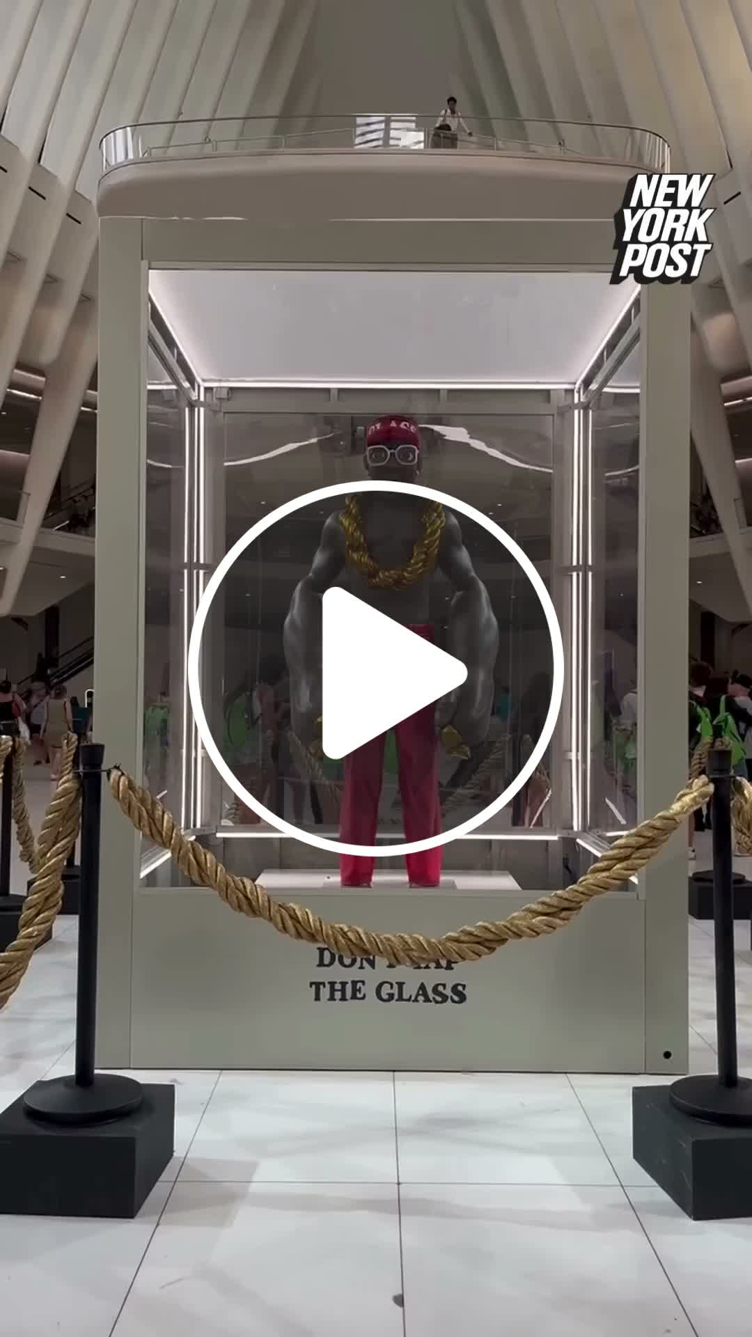 Tyler the Creator statue at the World Trade Center - NewsBreak