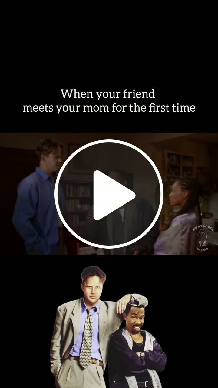 when your friend meets your mom for the first time 🤔😅 - NewsBreak