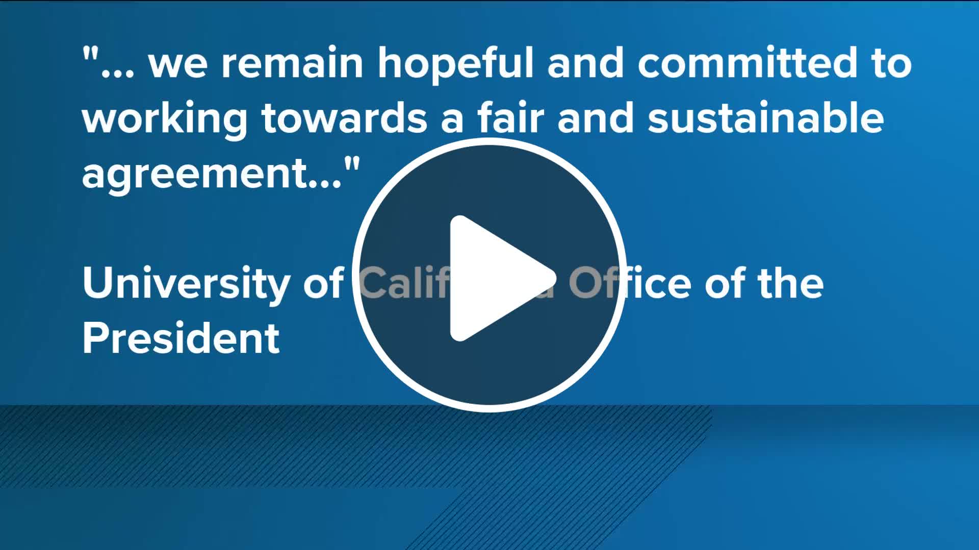 University of California reaches tentative deal with registered nurses ...